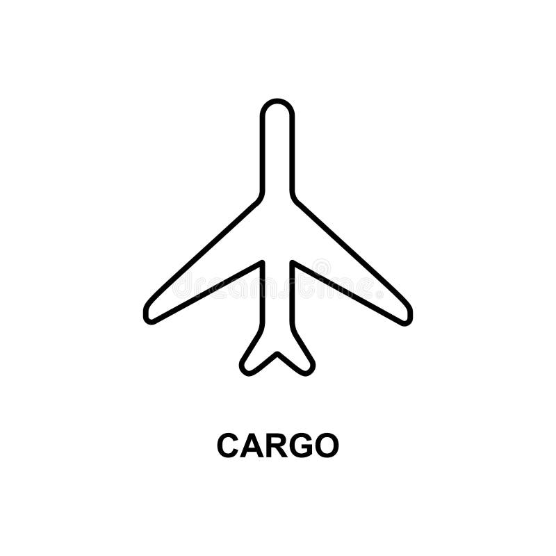 Cargo Plane Icon. Element of Simple Web Icon with Name for Mobile ...