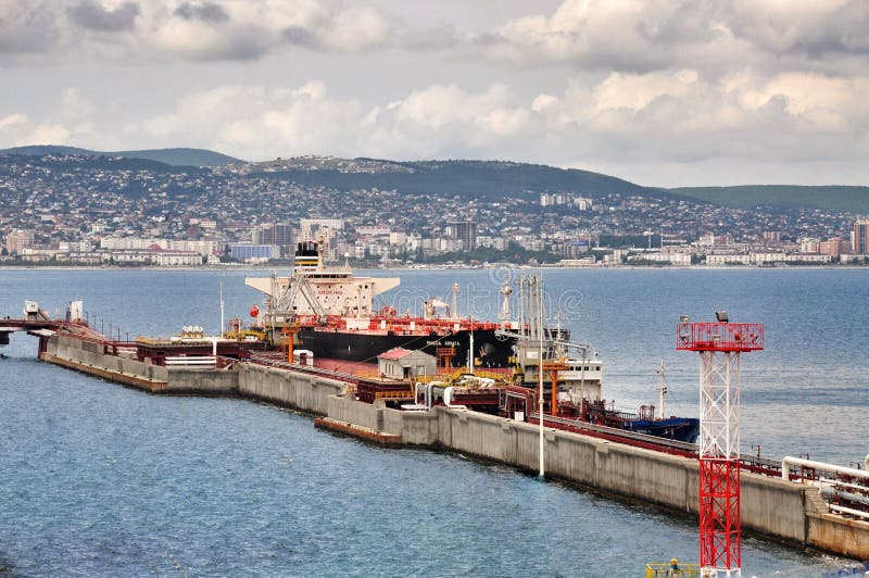 Port of Novorossiysk Black Sea Editorial Photo - Image of ...