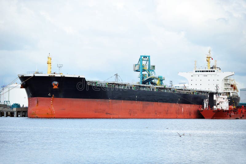 Cargo ship stock photo. Image of export, ship, blue, cargo - 26498086