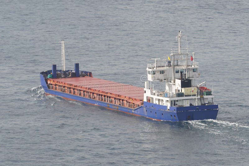 Cargo ship stock photo. Image of commerce, ship, maritime - 268868860