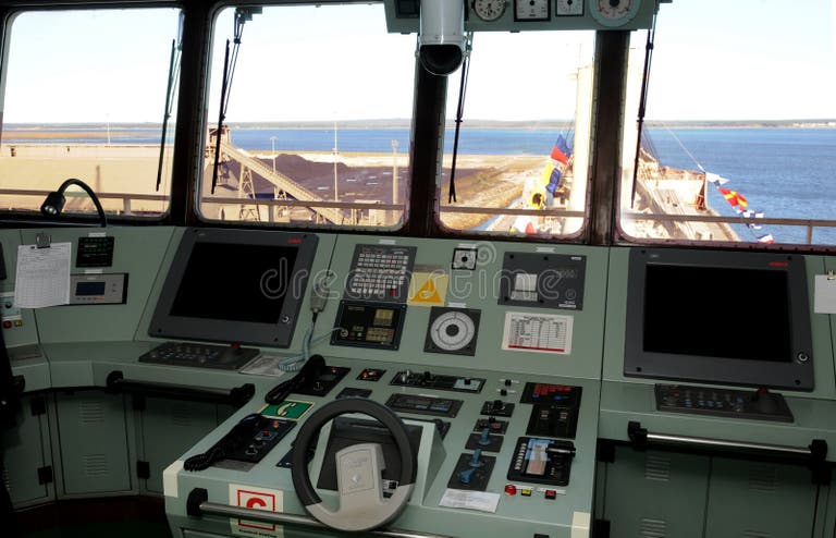 122 Ship Captain Control Room Dashboard Stock Photos - Free & Royalty ...