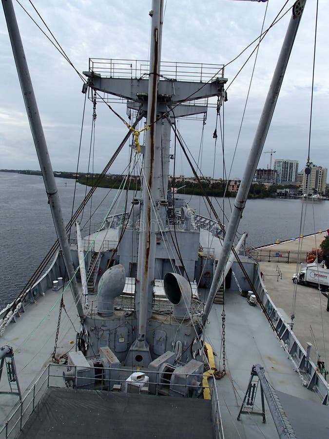 Cargo ship deck editorial photography. Image of deck - 95698202