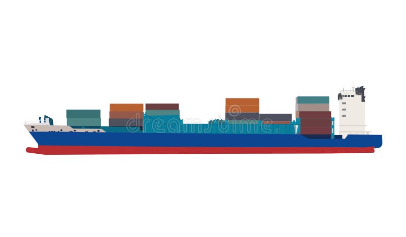 A Cargo Ship or Freighter is a Merchant Ship that Carries Cargo, Goods ...