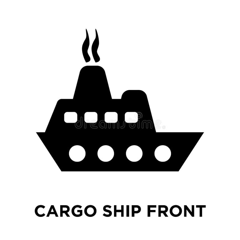 Cargo Ship Front View Logo Stock Illustrations – 193 Cargo Ship Front ...