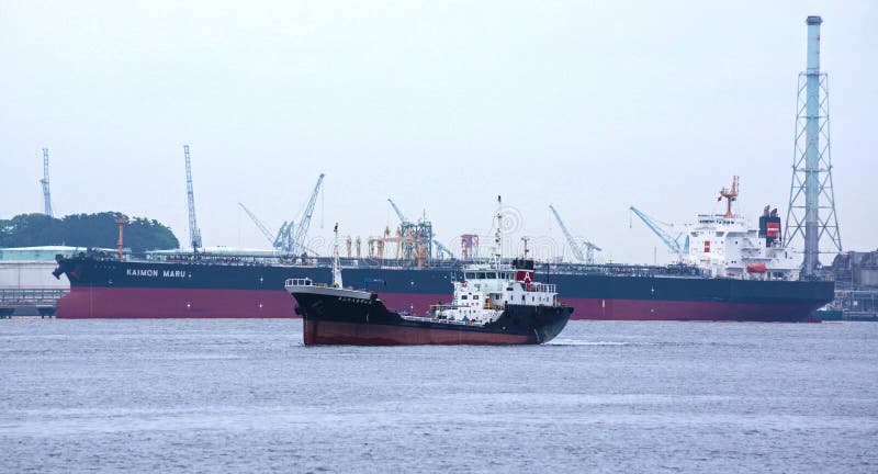 Cargo ship image stock photo. Image of industry, tanker - 154318096