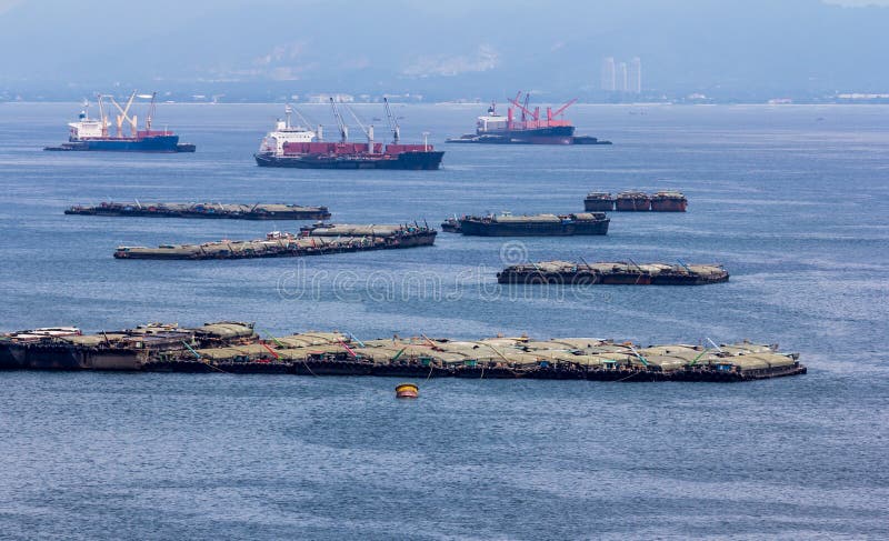 Cargo Ship Parking at the Jetty Stock Image - Image of travel ...