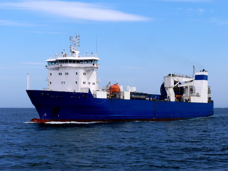Cargo Ship Ro-Ro stock photo. Image of freight, ship - 67361458