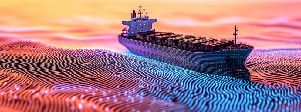 A Cargo Ship S Digital Duplicate is Employed for Real-time Tracking and ...