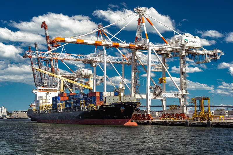Melbourne, Australia - Port of Melbourne Docks Editorial Stock Image ...