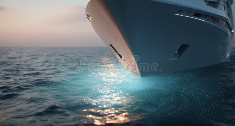 Cargo Ship Utilizes Advanced Navigation and Autopilot Technology in ...