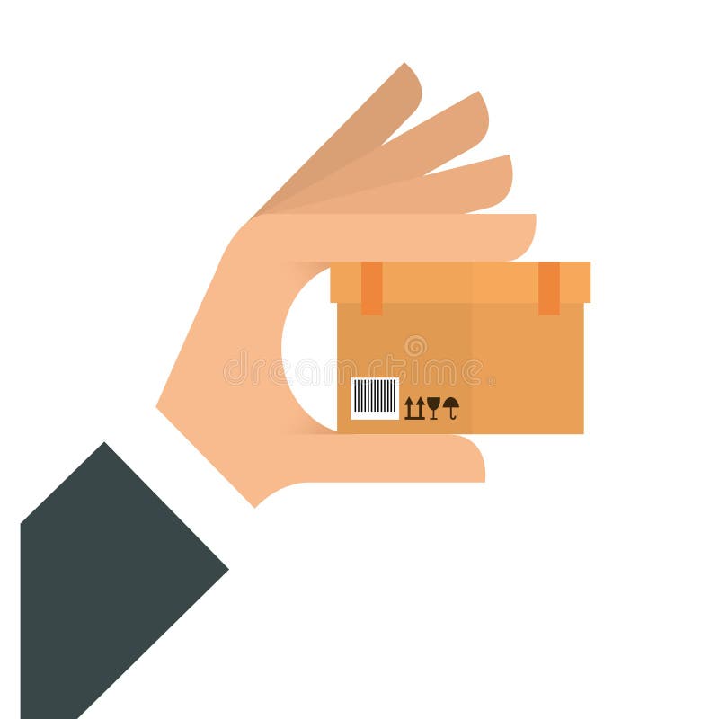 Cargo Shipping or Handling Related Icons Image Stock Illustration ...