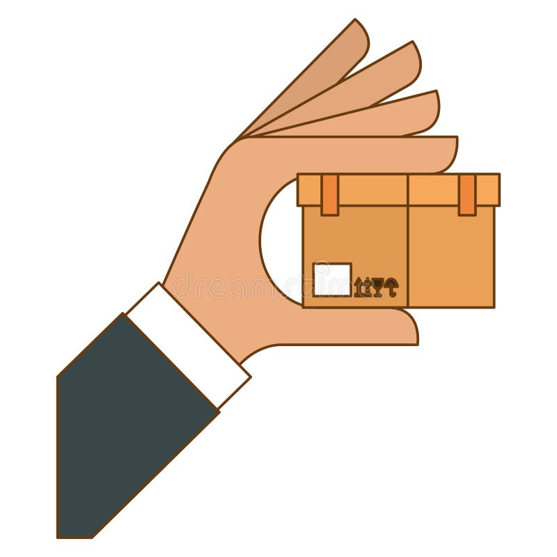 Cargo Shipping or Handling Related Icons Image Stock Illustration ...