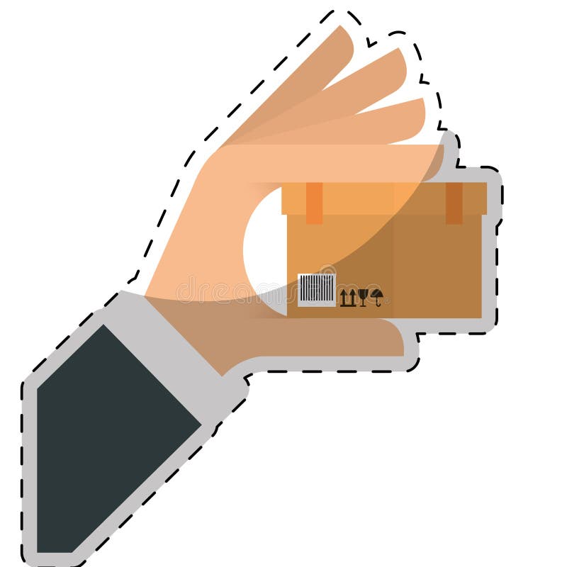 Cargo Shipping or Handling Related Icons Image Stock Illustration ...