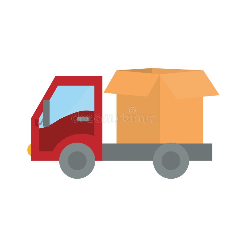 Cargo Shipping or Handling Related Icons Image Stock Illustration ...