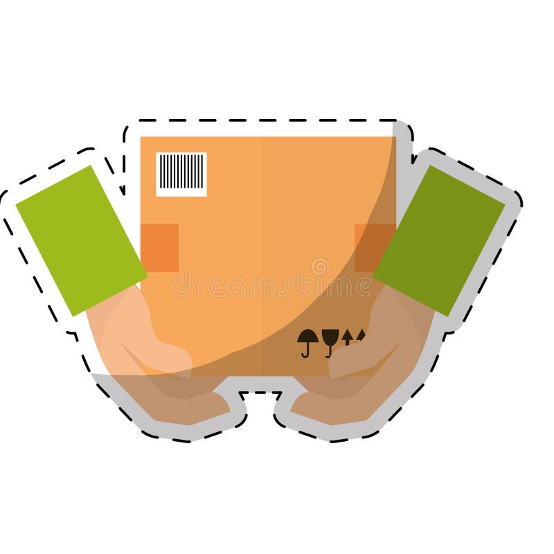 Cargo Shipping or Handling Related Icons Image Stock Illustration ...