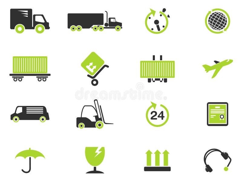 Cargo shipping symbols stock vector. Illustration of airplane - 65991288