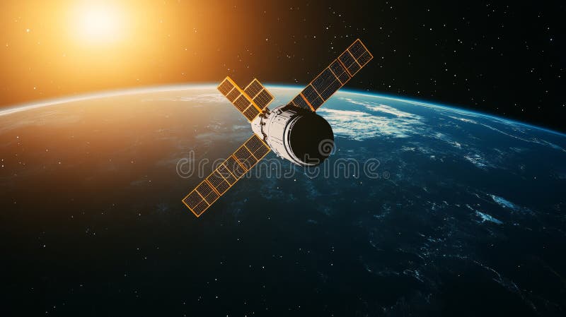 Futuristic Interstellar Cargo Spacecraft Stock Photos - Free & Royalty ...
