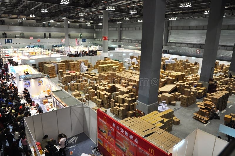 Cargo Storage Area editorial photo. Image of goods, exhibition - 27107791