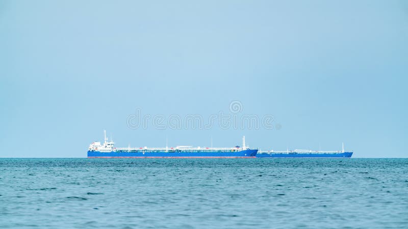 Two Cargo Tankers on the High Seas Stock Photo - Image of gasoline ...
