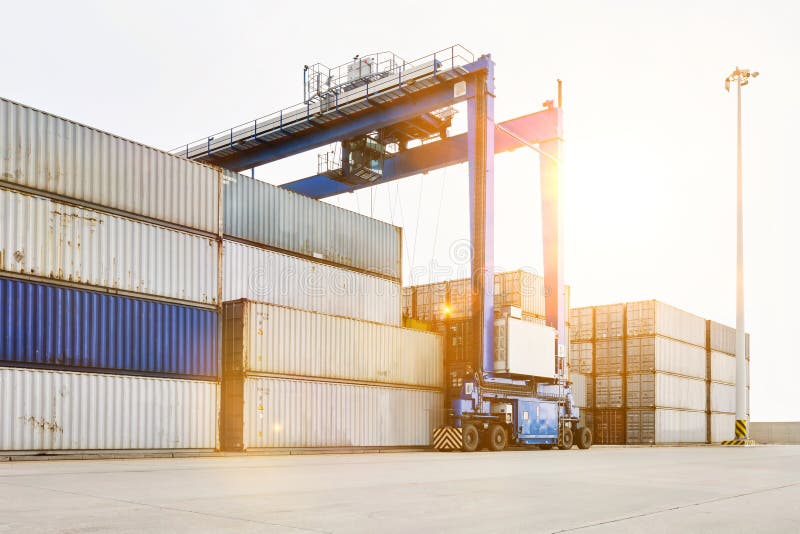 Photo of Cargo Terminal stock photo. Image of forwarding - 179492142