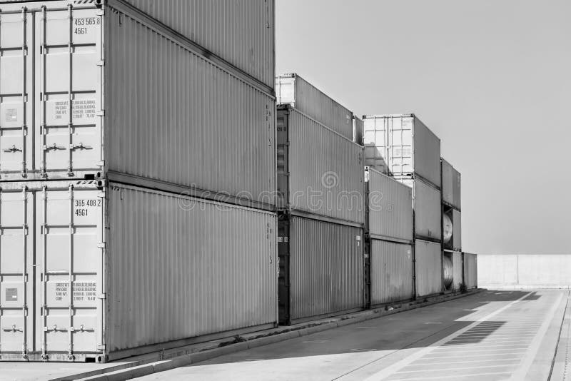 Photo of Cargo Terminal stock photo. Image of outdoor - 179492216
