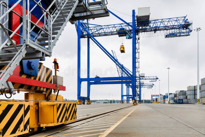 Photo of Cargo Terminal stock image. Image of freight - 179492251