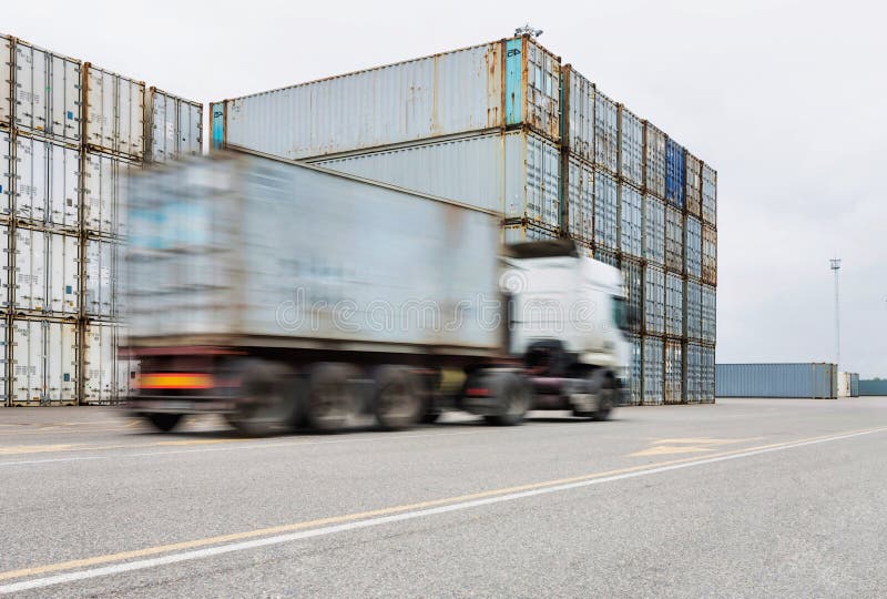 Photo of Cargo Terminal stock image. Image of business - 179492307