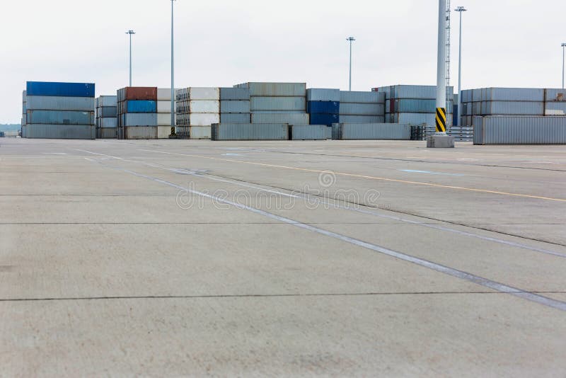 Photo of Cargo Terminal stock image. Image of interior - 179492495