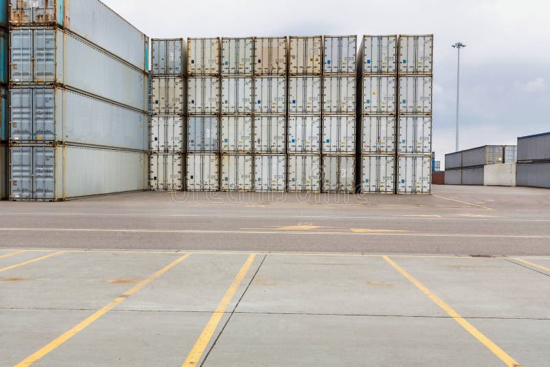 Photo of Cargo Terminal stock photo. Image of delivery - 179492618