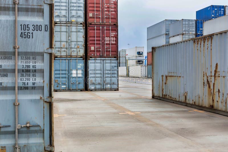 Photo of Cargo Terminal editorial photography. Image of export - 179492642