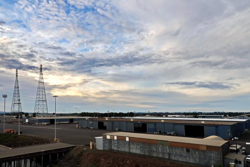Cargo Terminal for Loading Bulk Cargo of Cooper Concentrates by Shore ...