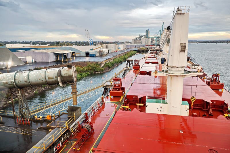 Cargo Terminal for Loading Bulk Cargo of Cooper Concentrates by Shore ...