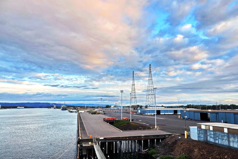 Cargo Terminal for Loading Bulk Cargo of Cooper Concentrates by Shore ...