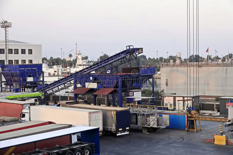 Cargo Terminal for Transshipment of Cement, Containers and Other ...