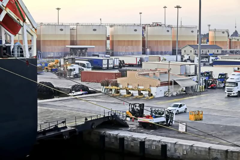 Cargo Terminal for Transshipment of Cement, Containers and Other ...