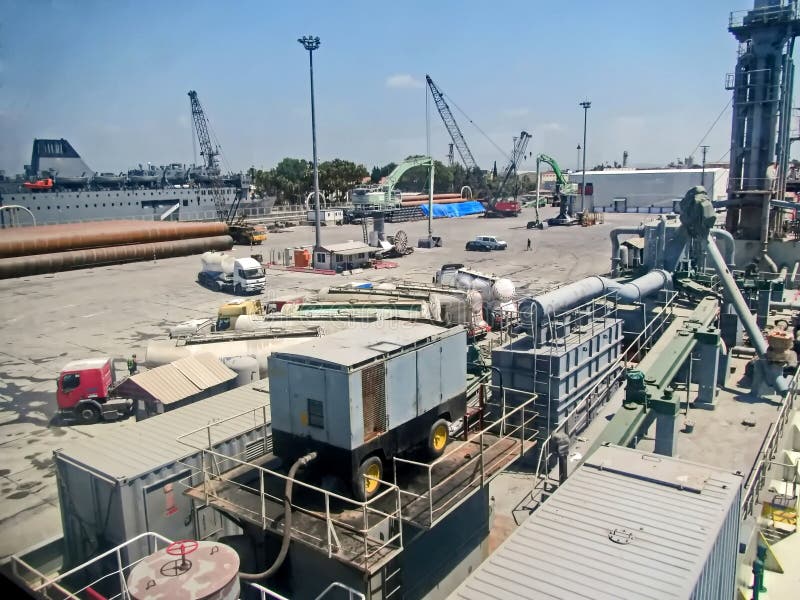 Cargo Terminal for Transshipment of Cement, Containers and Other ...