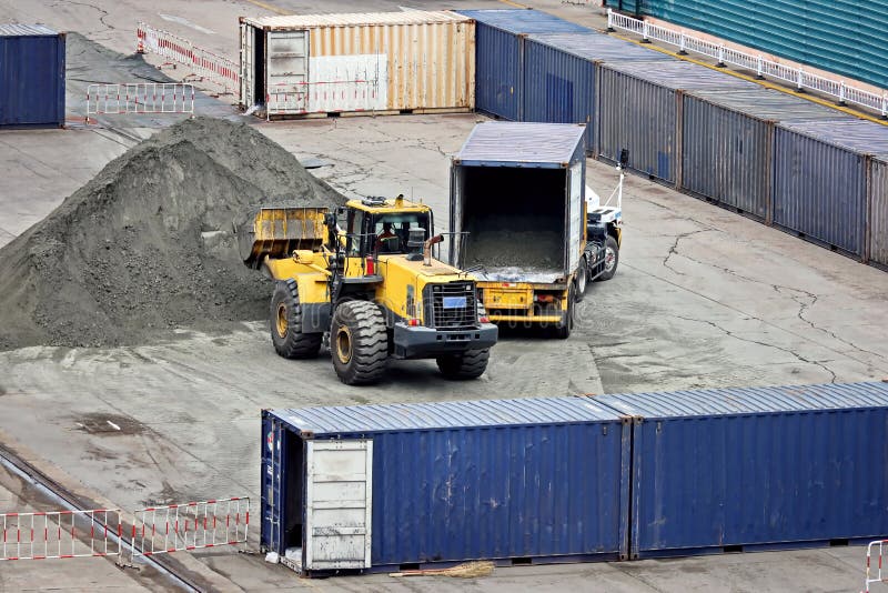 Cargo Terminal for Unloading Bulk Cargo of Cooper Concentrates by Shore ...