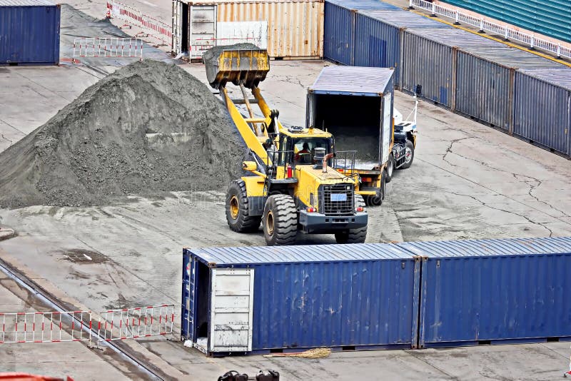 Cargo Terminal for Unloading Bulk Cargo of Cooper Concentrates by Shore ...