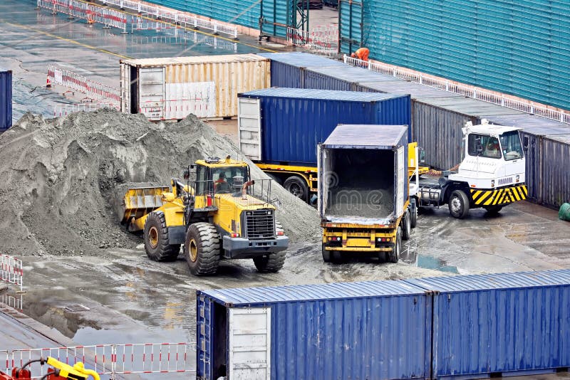 Cargo Terminal for Unloading Bulk Cargo of Cooper Concentrates by Shore ...
