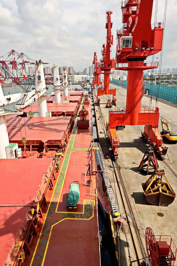 Cargo Terminal for Unloading Bulk Cargo of Cooper Concentrates by Shore ...