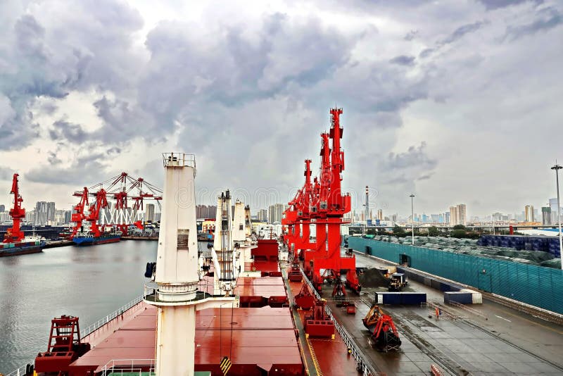 Cargo Terminal for Unloading Bulk Cargo of Cooper Concentrates by Shore ...