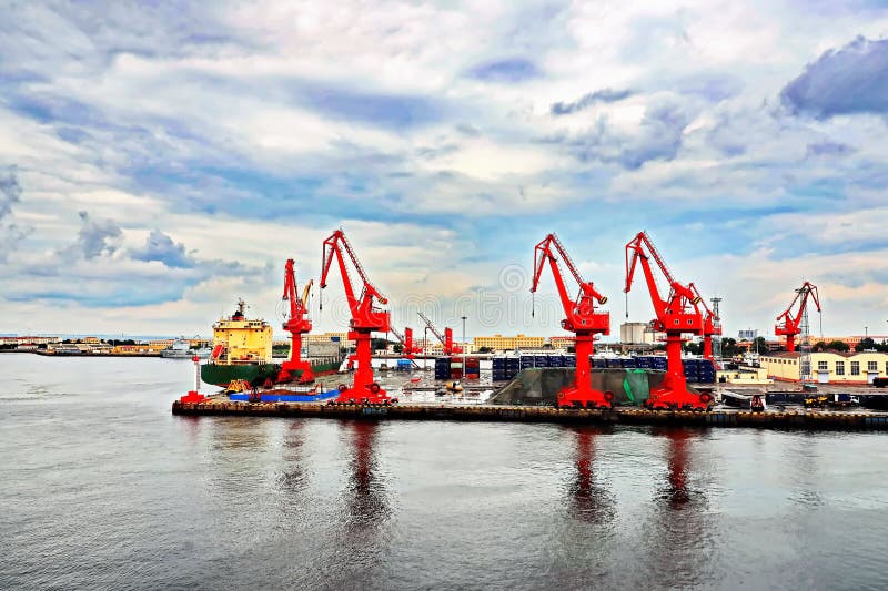 Cargo Terminal for Unloading Bulk Cargo of Cooper Concentrates by Shore ...