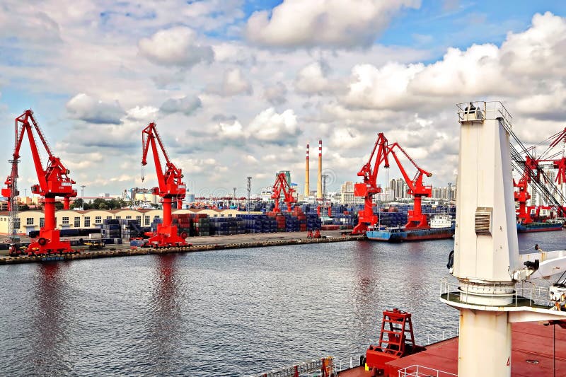 Cargo Terminal for Unloading Bulk Cargo of Cooper Concentrates by Shore ...