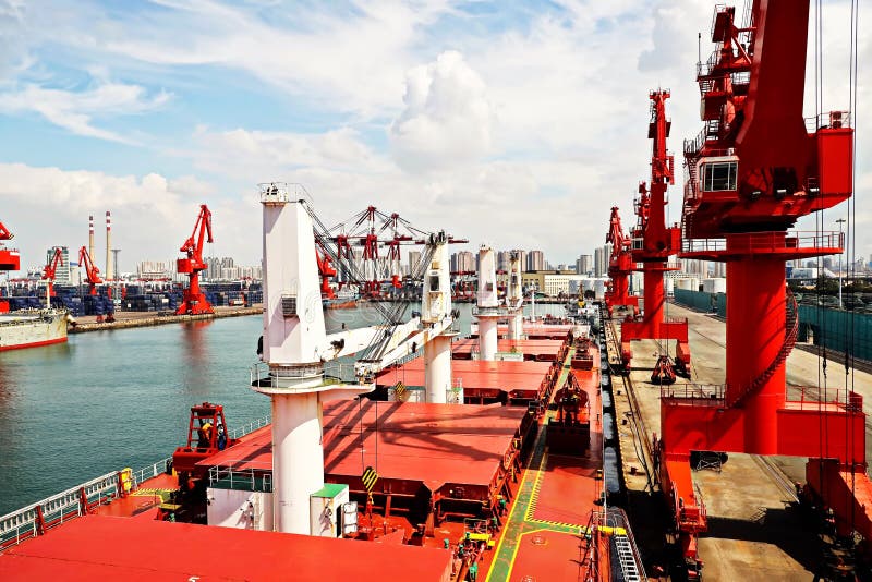 Cargo Terminal for Unloading Bulk Cargo of Cooper Concentrates by Shore ...