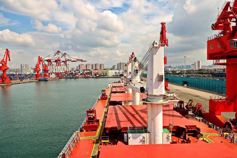 Cargo Terminal for Unloading Bulk Cargo of Cooper Concentrates by Shore ...