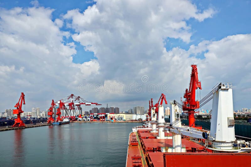 Cargo Terminal for Unloading Bulk Cargo of Cooper Concentrates by Shore ...