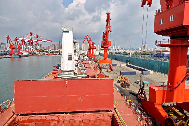 Cargo Terminal for Unloading Bulk Cargo of Cooper Concentrates by Shore ...