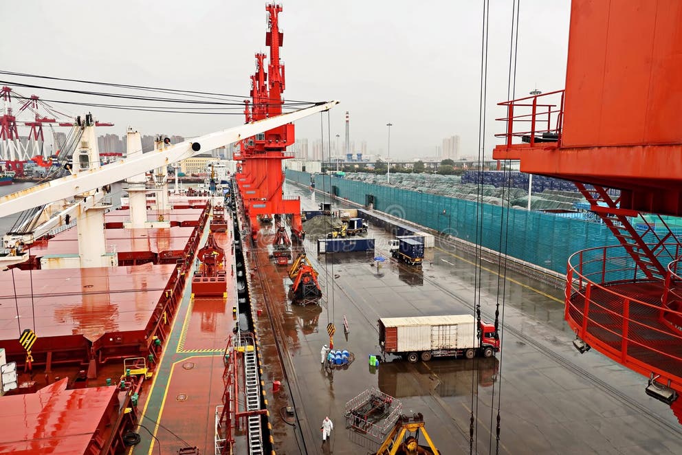 Cargo Terminal for Unloading Bulk Cargo of Cooper Concentrates by Shore ...
