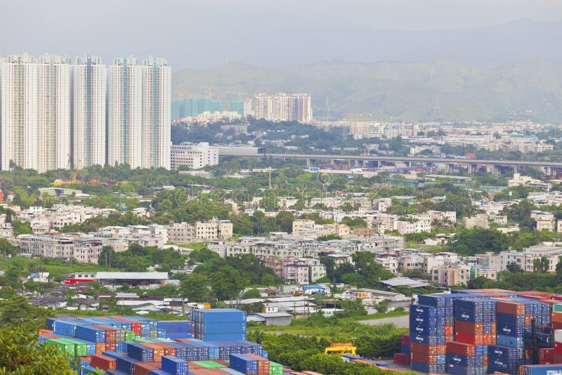Tai O Water Village In Hong Kong At Day Stock Image - Image of boat ...