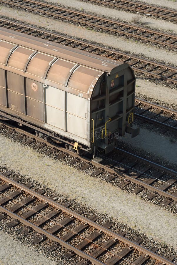 Cargo Train Car stock photo. Image of boxcar, mode, railway - 19352274